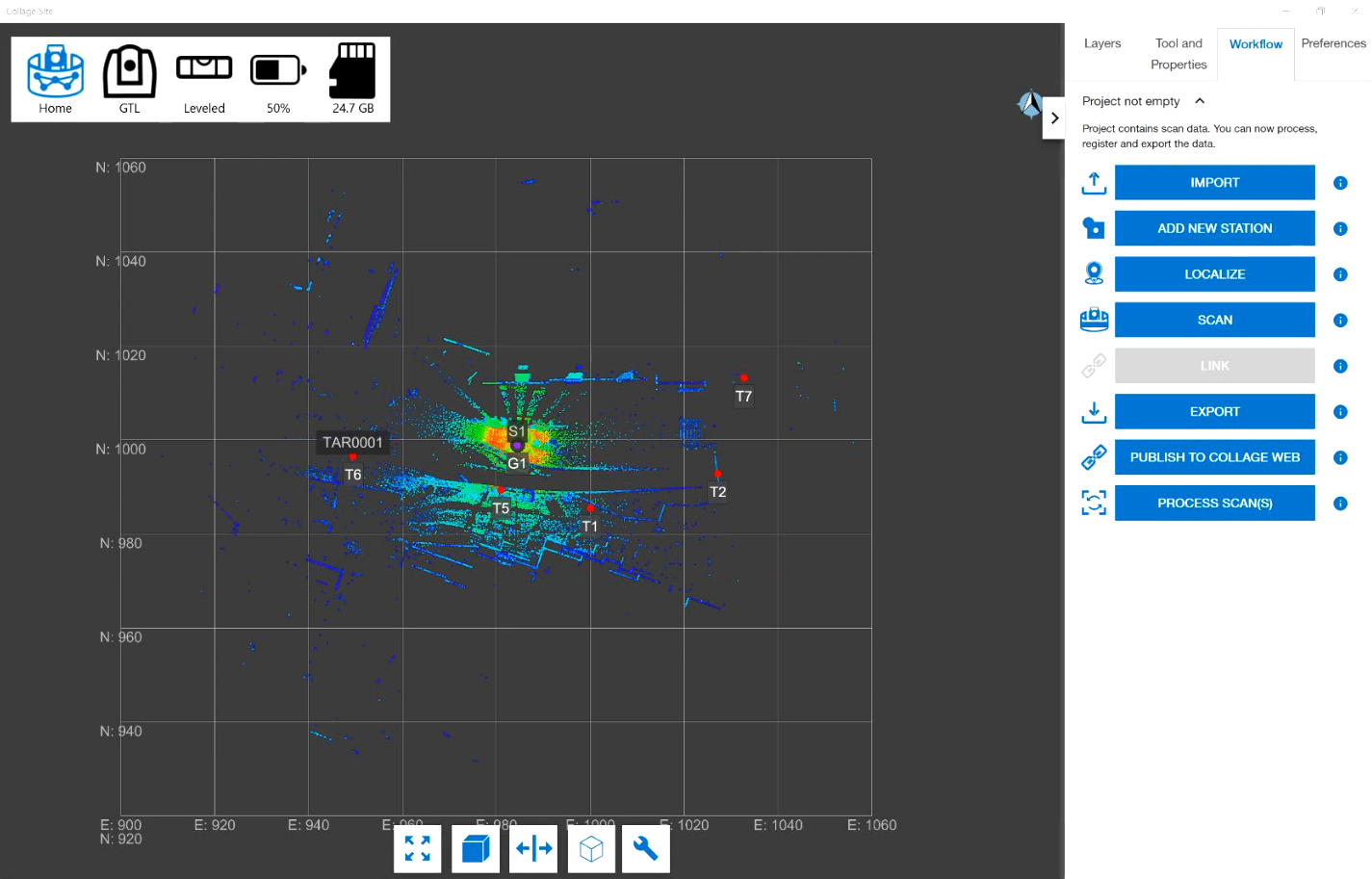 Full Dome Scan | Collage Site 1.5 Knowledge Base