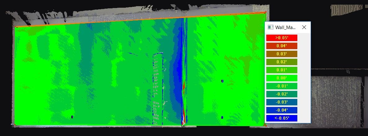Wall Heatmap – ClearEdge3D Support