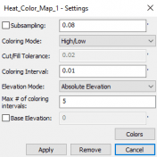 Heat Map – ClearEdge3D Support