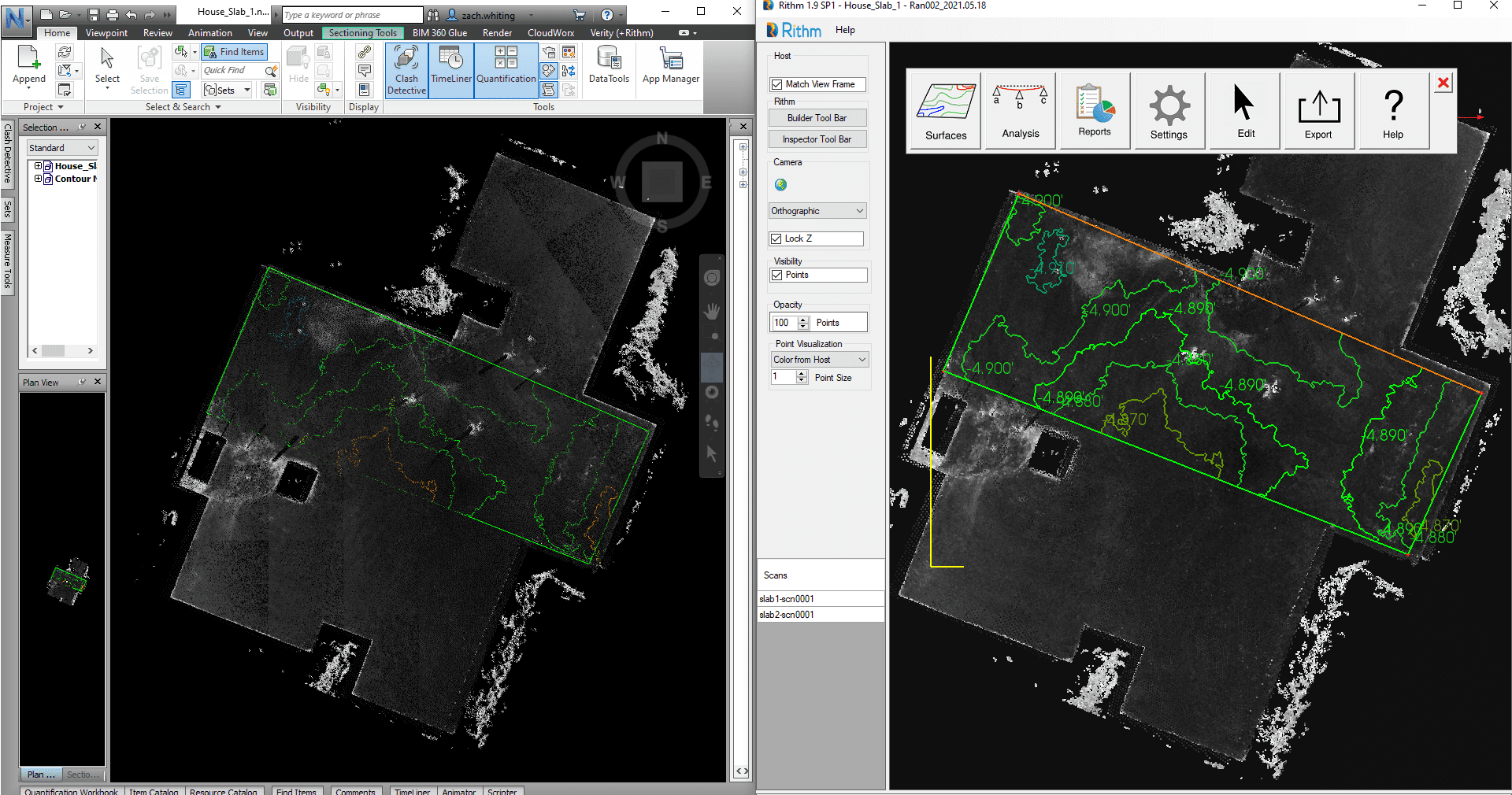 Contour Map Export – ClearEdge3D Support