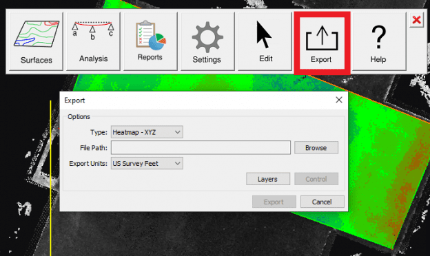 Heat Map Export – ClearEdge3D Support